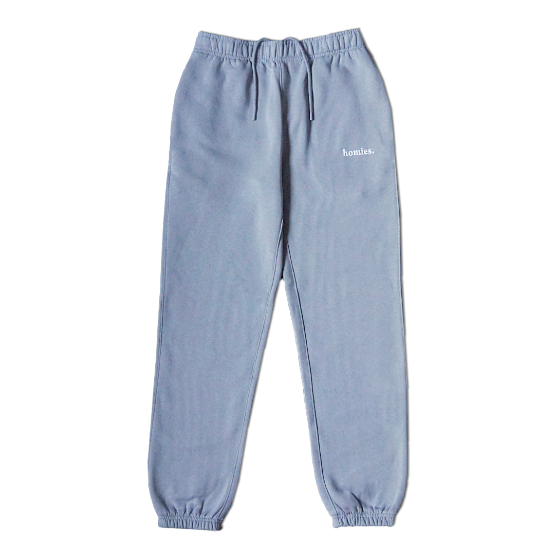 HOMIES W SERIF RELAXED SWEAT PANTS - Boutique Homies